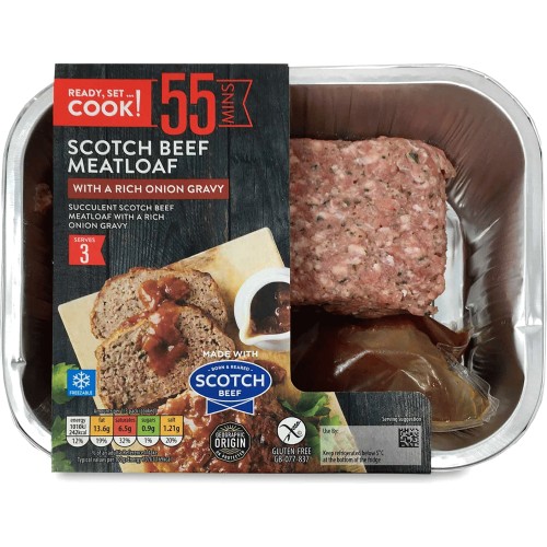 Ready Set…Cook! Scotch Beef Meatloaf With A Rich Onion Gravy (550g ...