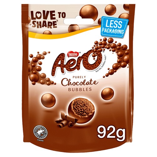 Aero Bubbles Milk Chocolate Sharing Bag (92g) - Compare Prices & Where ...
