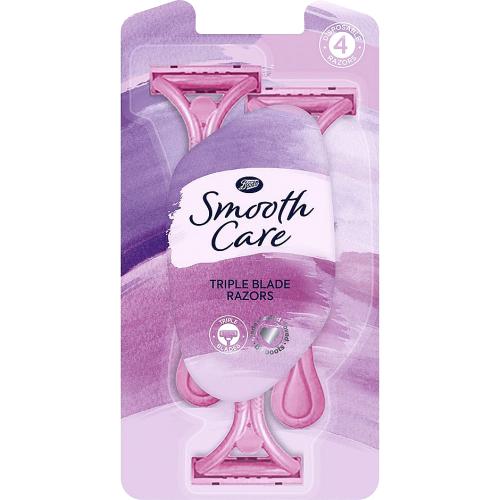 Boots Smooth Care Triple Blade Razors (4) - Compare Prices & Where To ...