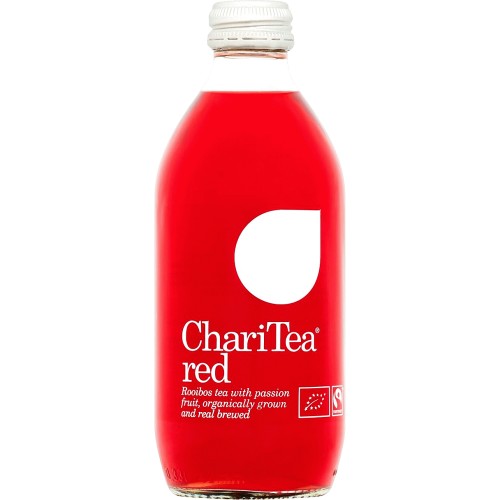 ChariTea Red Iced Rooibos Tea Passion Fruit (330ml) - Compare Prices ...