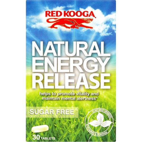 Red Kooga Natural Energy Release Tablets (30) - Compare Prices & Where ...