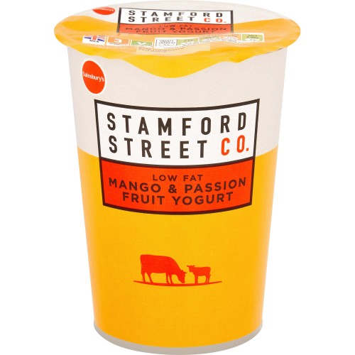 Stamford Street Co. Low Fat Mango & Passion Fruit Yogurt (450g ...