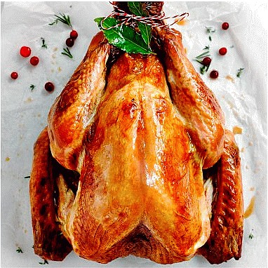 Large Free Range Bronze Feathered Whole Turkey with Giblets(6kg-8kg ...