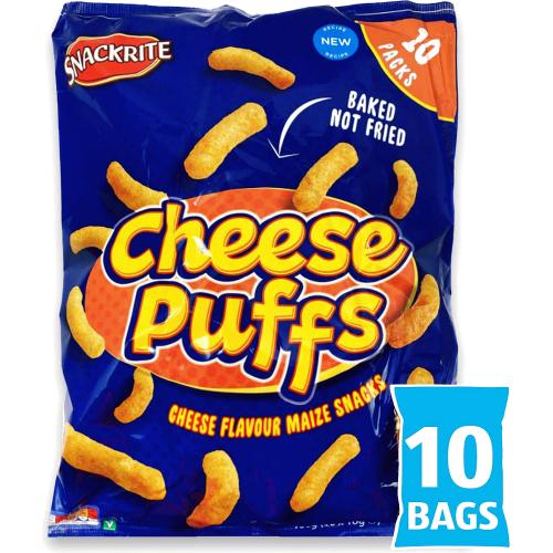 Snackrite Cheese Puffs Multipack (10 x 17g) - Compare Prices & Where To ...