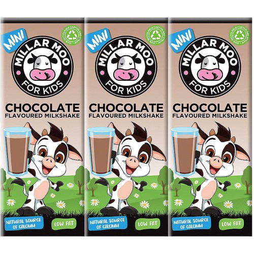 Mini Millar Moo For Kids Chocolate Milkshake - Compare Prices & Where ...