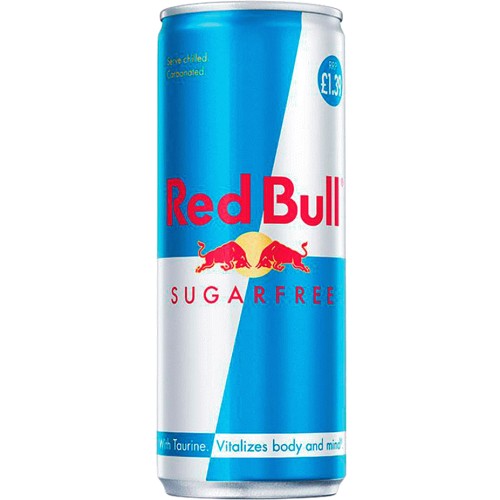 Red Bull Sugarfree (250ml) - Compare Prices & Where To Buy - Trolley.co.uk