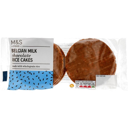M&S Belgian Milk Chocolate Rice Cakes (102g) - Compare Prices & Where ...