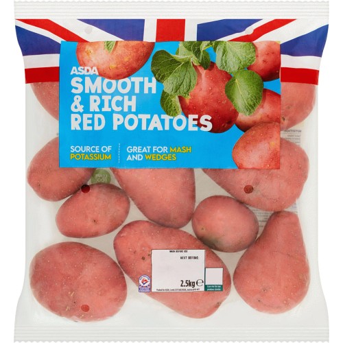ASDA Smooth & Rich Red Potatoes (2.5kg) - Compare Prices & Where To Buy ...
