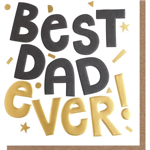 Caroline Gardner Best Dad Ever Father's Day Card - Compare Prices ...