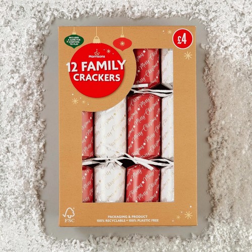 Morrisons Red Family Crackers (12) - Compare Prices & Where To Buy ...