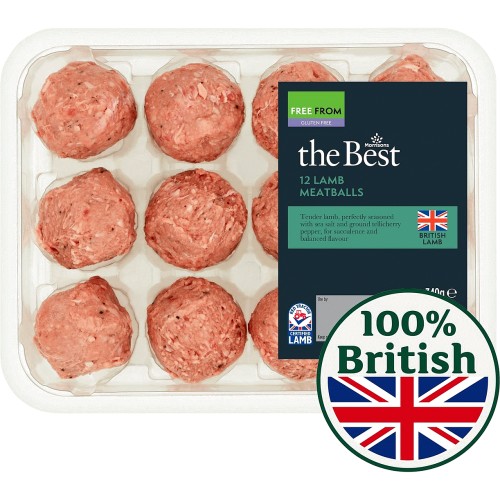 Morrisons The Best Lamb Meatballs (340g) - Compare Prices & Where To ...