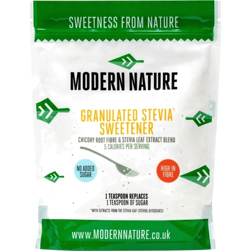 Modern Nature Granulated Stevia Sweetener (250g) - Compare Prices ...