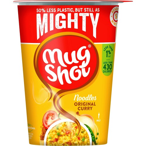 Mug Shot The Mighty Original Curry Noodles (110g) - Compare Prices ...