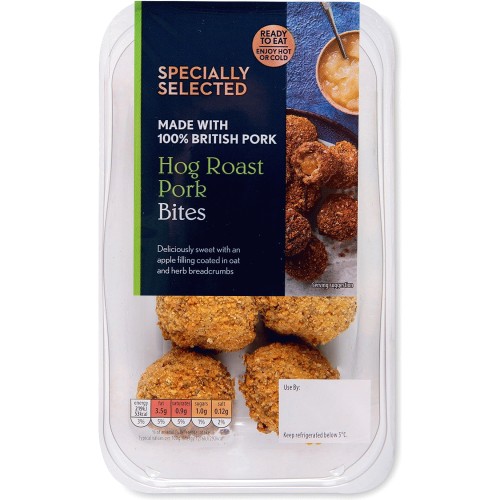 Specially Selected Hog Roast Pork Bites (144g) - Compare Prices & Where ...