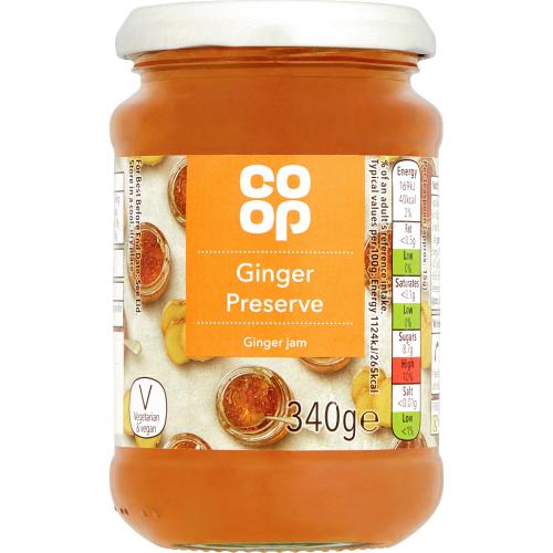 Co-op Ginger Preserve (340g) - Compare Prices & Where To Buy - Trolley ...