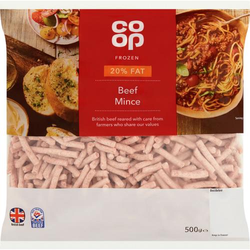 Co-op 20% Fat Beef Mince (500g) - Compare Prices & Where To Buy ...