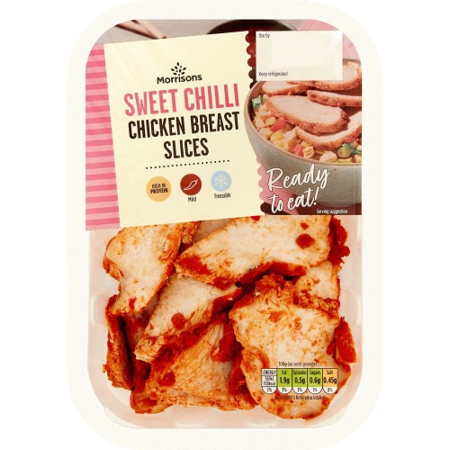 Morrisons Sweet Chilli Chicken Breast Slices (160g) - Compare Prices ...