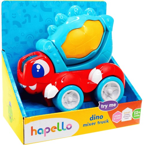 Hapello Dino Mixer Truck - Compare Prices & Where To Buy - Trolley.co.uk