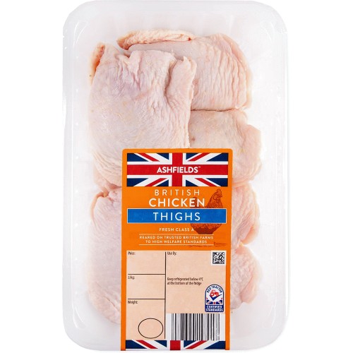 Ashfields British Chicken Thighs (1kg) - Compare Prices & Where To Buy ...