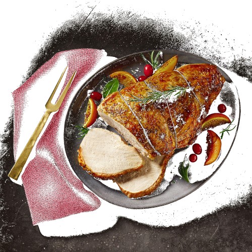 Specially Selected 100% British Free Range East Anglian Bronze Roly ...