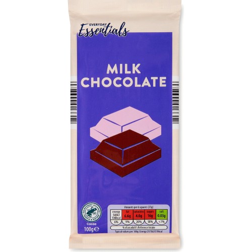 Everyday Essentials Milk Chocolate (100g) - Compare Prices & Where To ...