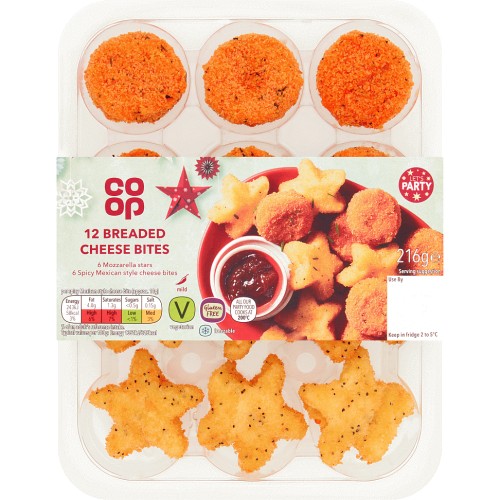 Co-op 12 Breaded Cheese Bites (216g) - Compare Prices & Where To Buy ...
