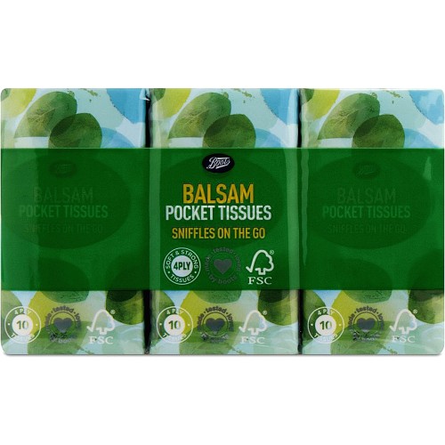 Boots Balsam Pocket Tissues - Compare Prices & Where To Buy - Trolley.co.uk