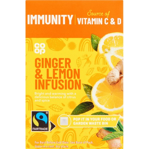 Co-op Ginger & Lemon Infusion (30g) - Compare Prices & Where To Buy ...