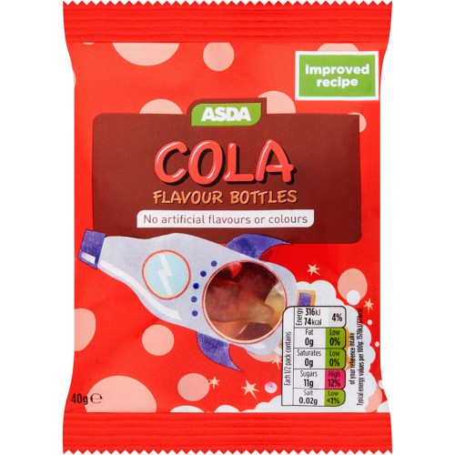 ASDA Cola Flavour Bottles (40g) - Compare Prices & Where To Buy ...