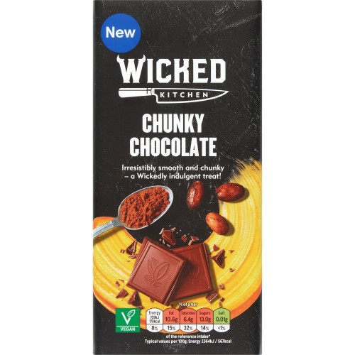 Wicked Kitchen Chunky Chocolate Bar (150g) - Compare Prices & Where To ...