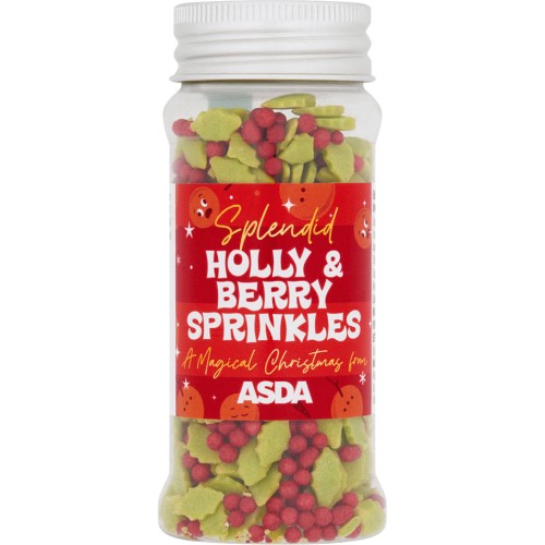 ASDA Holly & Berry Sprinkles (55g) - Compare Prices & Where To Buy ...