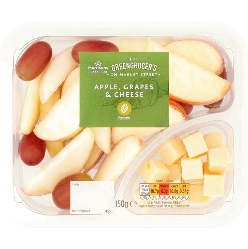 Morrisons Apple Grapes & Cheese (150g) - Compare Prices & Where To Buy ...
