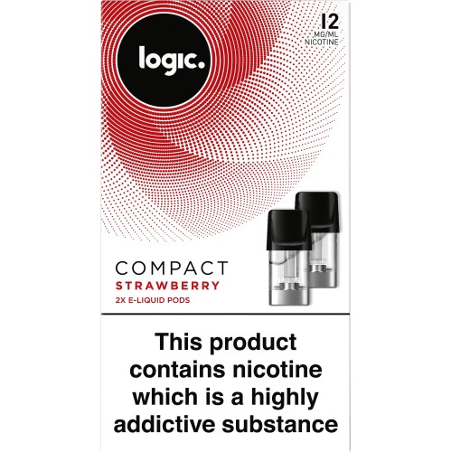 Logic Compact Pods Vape E Liquid Pod with FREE 1st CLASS POST * (2 ...
