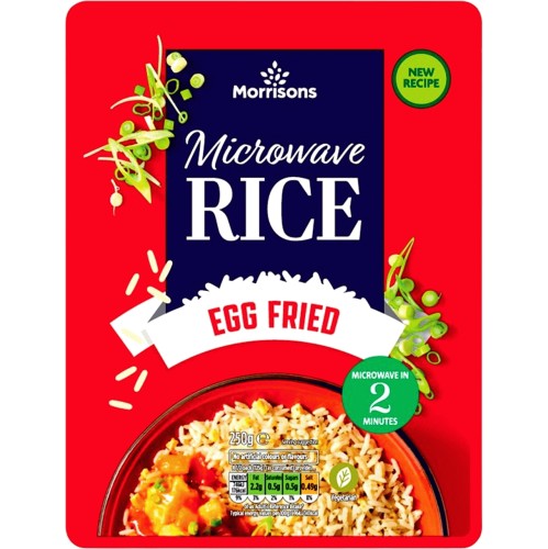 Morrisons Egg Fried Micro Rice (250g) - Compare Prices & Where To Buy - Trolley.co.uk