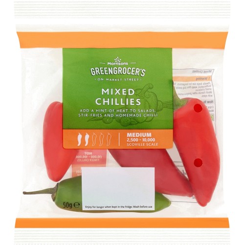 Morrisons Mixed Chillies (50g) - Compare Prices & Where To Buy ...