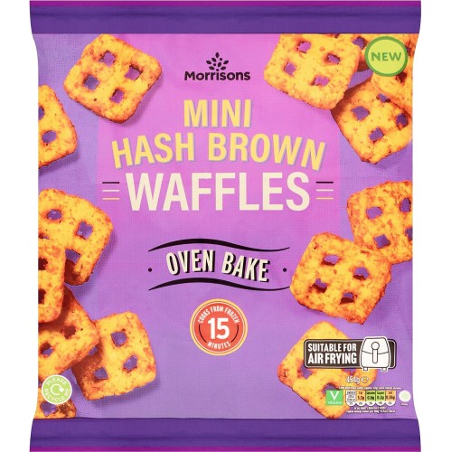 Morrisons Mini Hash Brown Waffles (454g) - Compare Prices & Where To ...