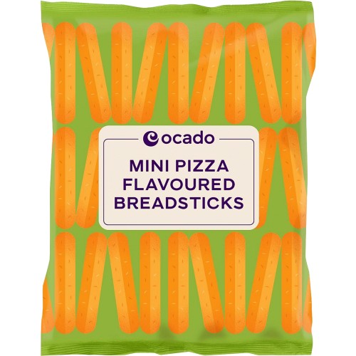 Ocado Mini Pizza Flavoured Breadsticks (6 x 20g) - Compare Prices ...