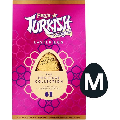 Fry's Turkish Delight Chocolate Easter Egg (161g) - Compare Prices ...