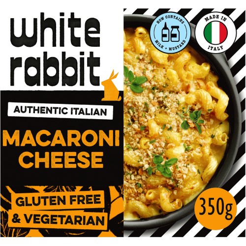 White Rabbit Gluten Free Macaroni Cheese ALLERGY UPDATE (350g ...
