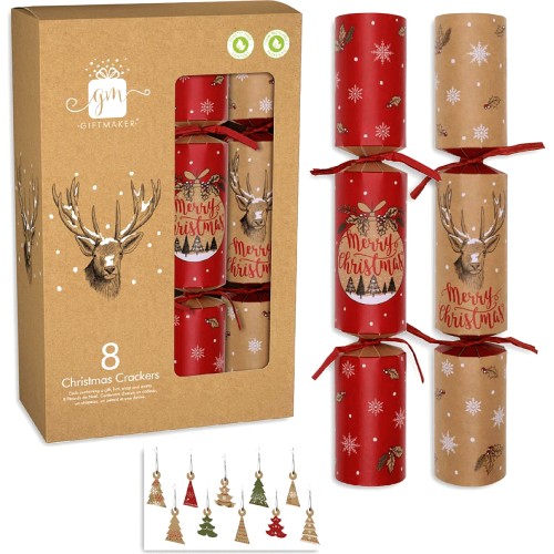 Christmas Kraft Stag Crackers (8) - Compare Prices & Where To Buy ...