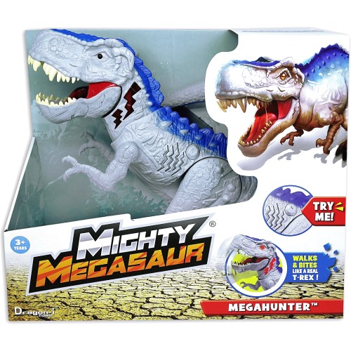 Single Dragon-i Toys Mighty Megasaur Walking Dinosaur Toy in Assorted ...