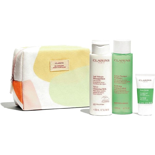 Clarins Cleansing Trousse Combination to Oily Skin - Compare Prices ...