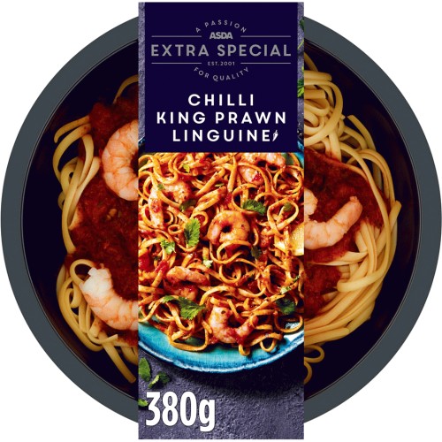 ASDA Extra Special Chilli King Prawn Linguine (380g) - Compare Prices ...