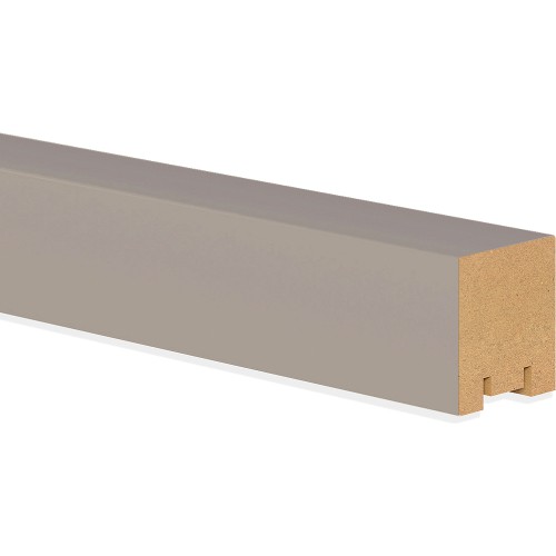 Cre8 Slat Wall Panels Decorative Home Interior Stone Grey 2750x40x25mm ...