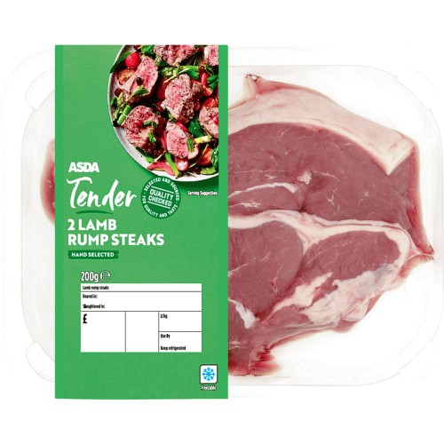 ASDA Tender 2 Lamb Rump Steaks (200g) - Compare Prices & Where To Buy ...