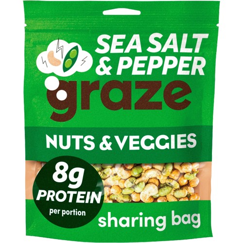 Graze Veggie Protein Power Nuts (128g) - Compare Prices & Where To Buy ...