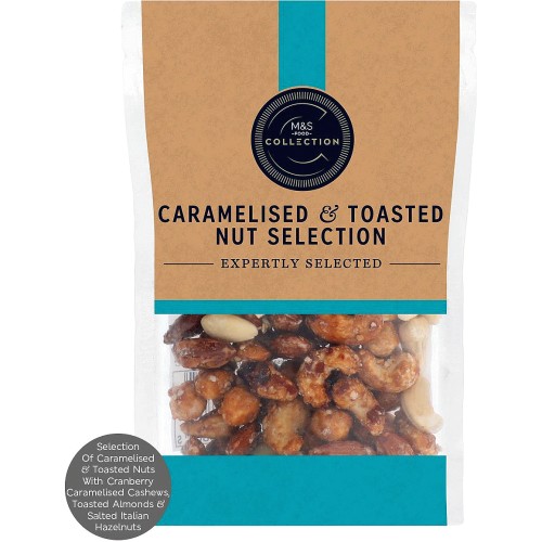 M&S Caramelised & Toasted Nut Selection (150g) - Compare Prices & Where ...