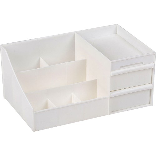 Living and Home Multi Drawers White Desk Organiser - Compare Prices ...