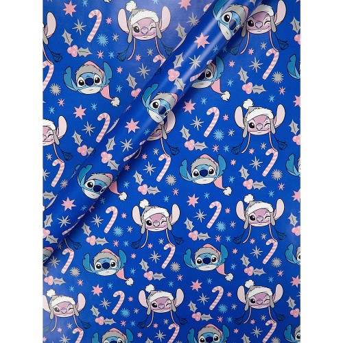 George Home Disney Lilo & Stitch Christmas Gift Wrap (3.5m) - Compare ...