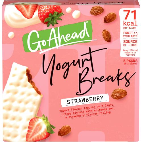 Go Ahead! Yogurt Breaks Raspberry 5x35.5 (178g) - Compare Prices ...